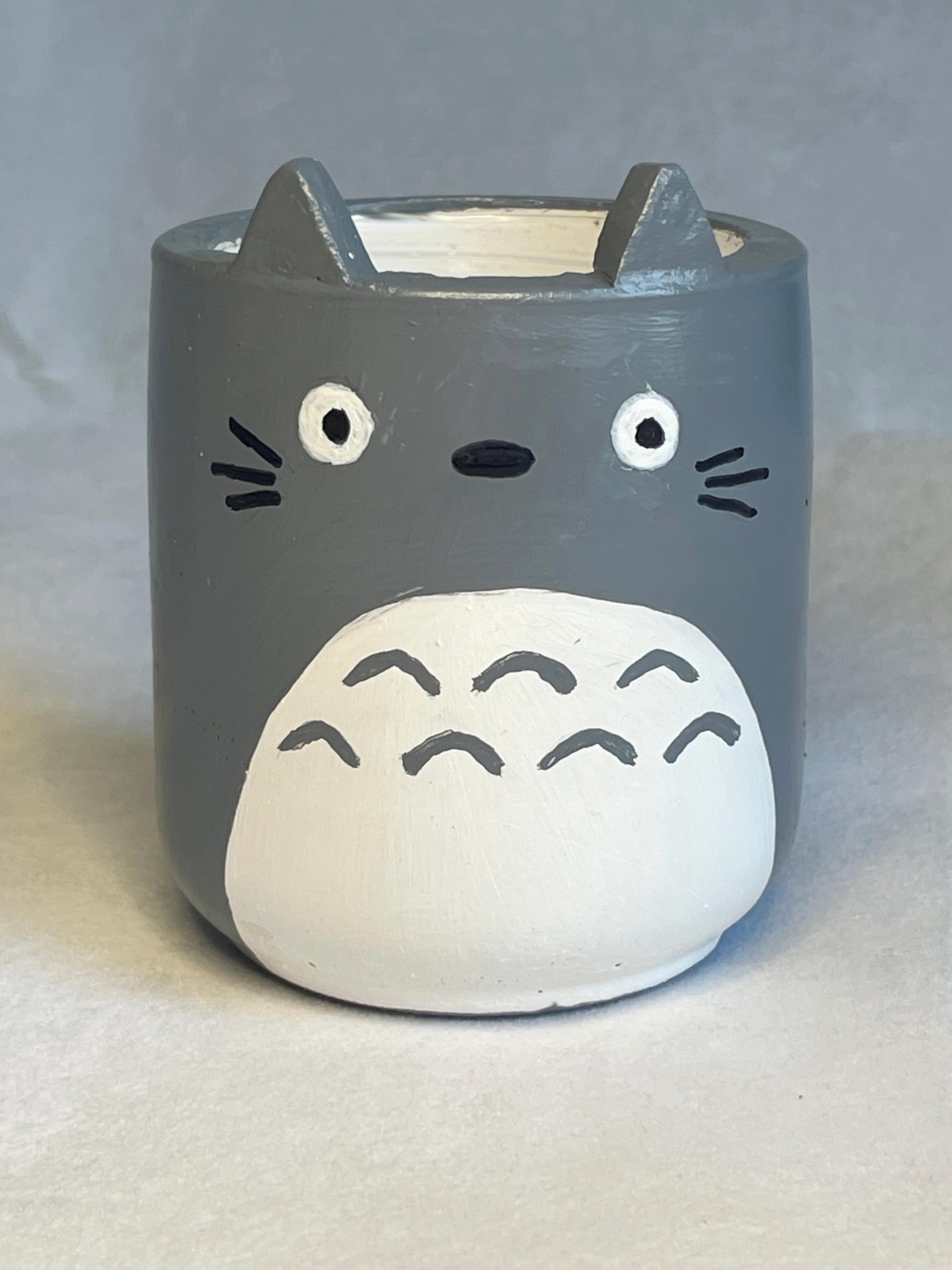 Totoro Studio Ghibli Planter Pen Succulent Holder Statue Sculpture ...