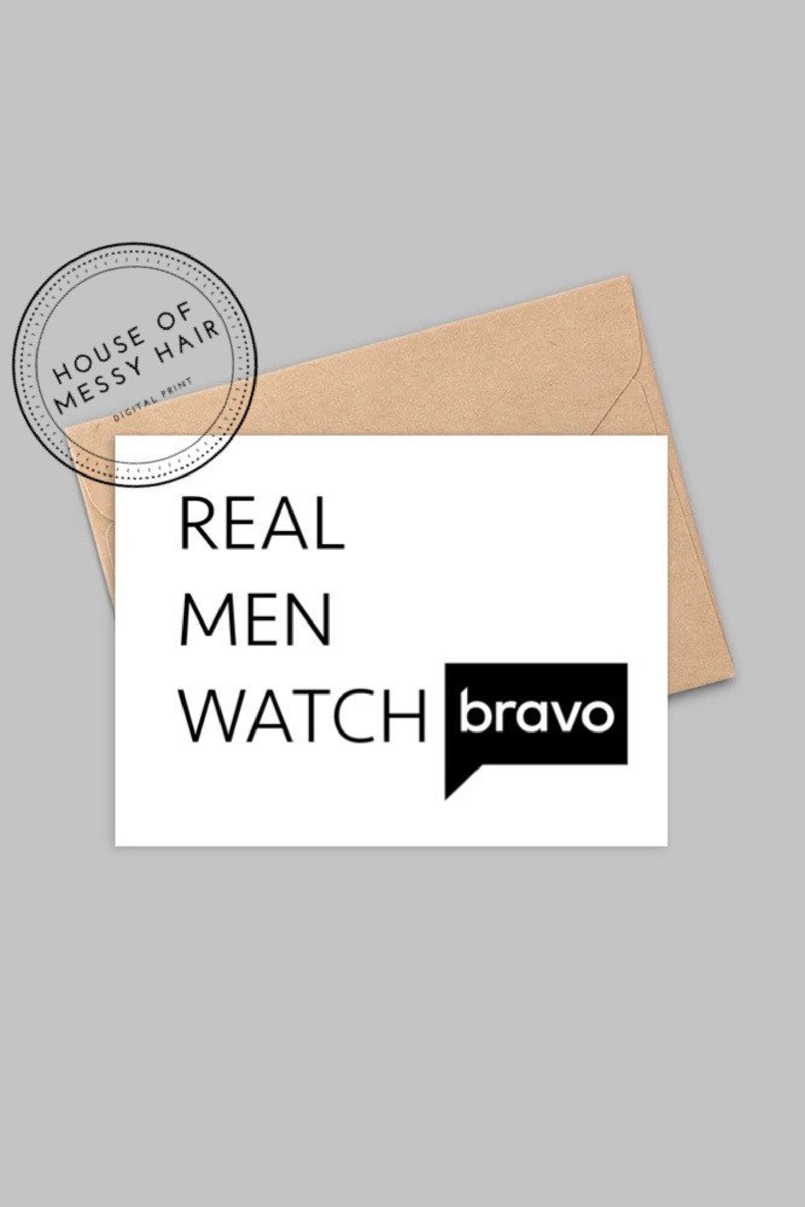 PRINTABLE Bravo Fan Funny Card for Him Vanderpump Rules Real - Etsy