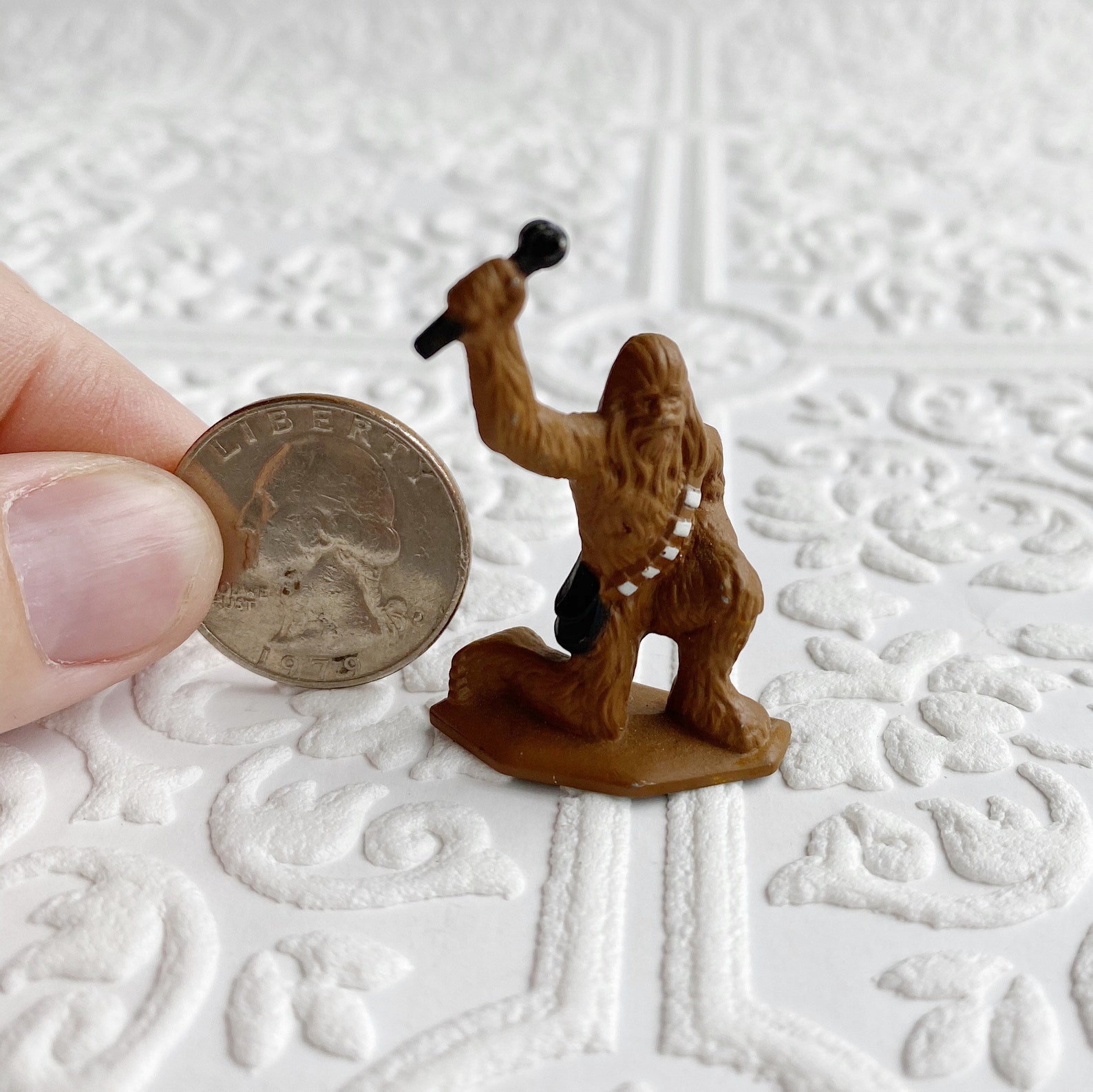 Mini Die Cast Star Wars Chewbacca Figure | Etsy