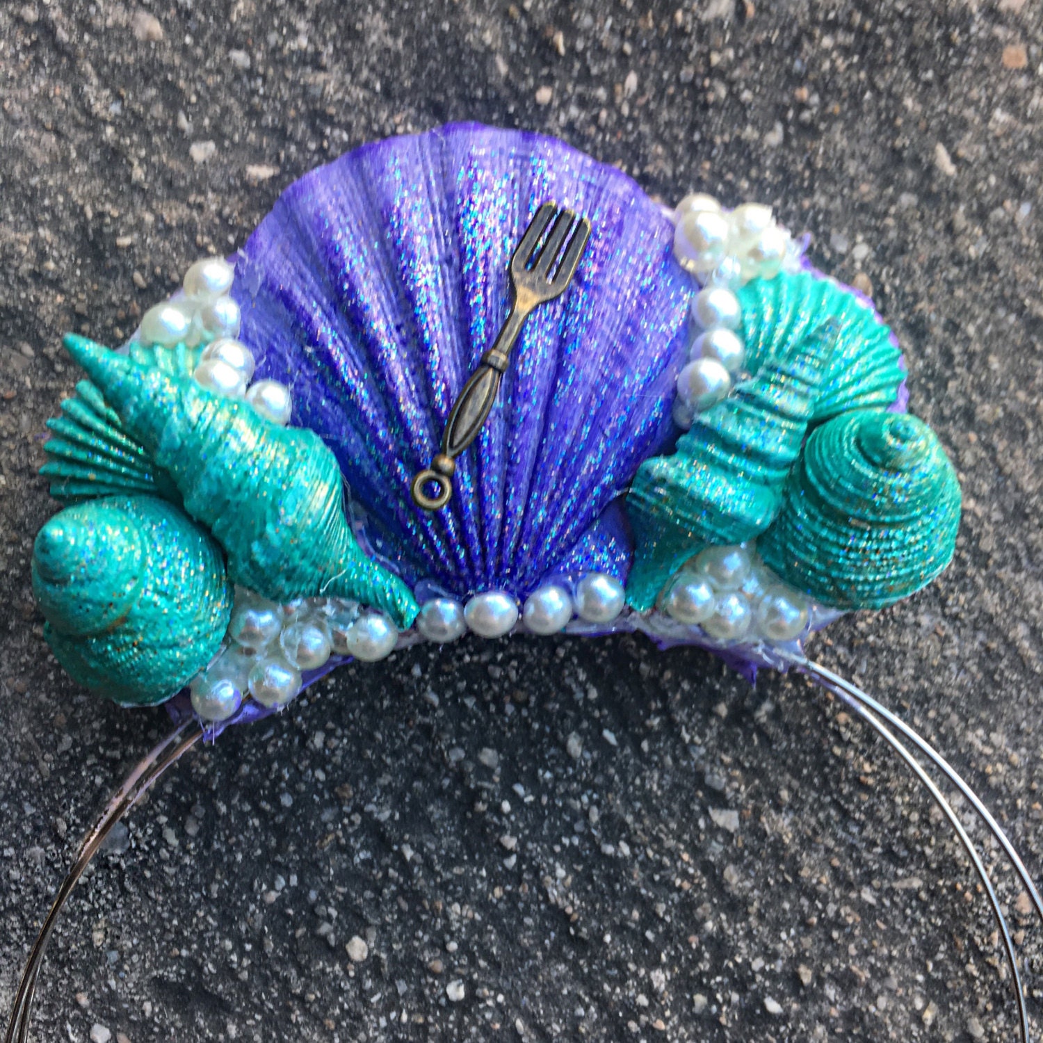 ADULT Ariel Inspired Seashell Tiara - Etsy