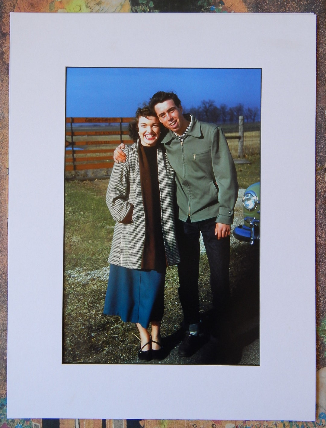 Russell Illinois 1950s Kodachrome Print 12x18 - Etsy