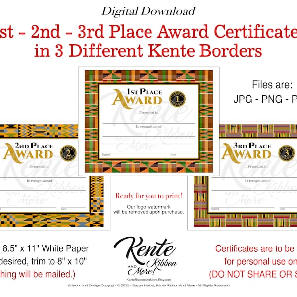 KenteRibbonAndMore - Etsy