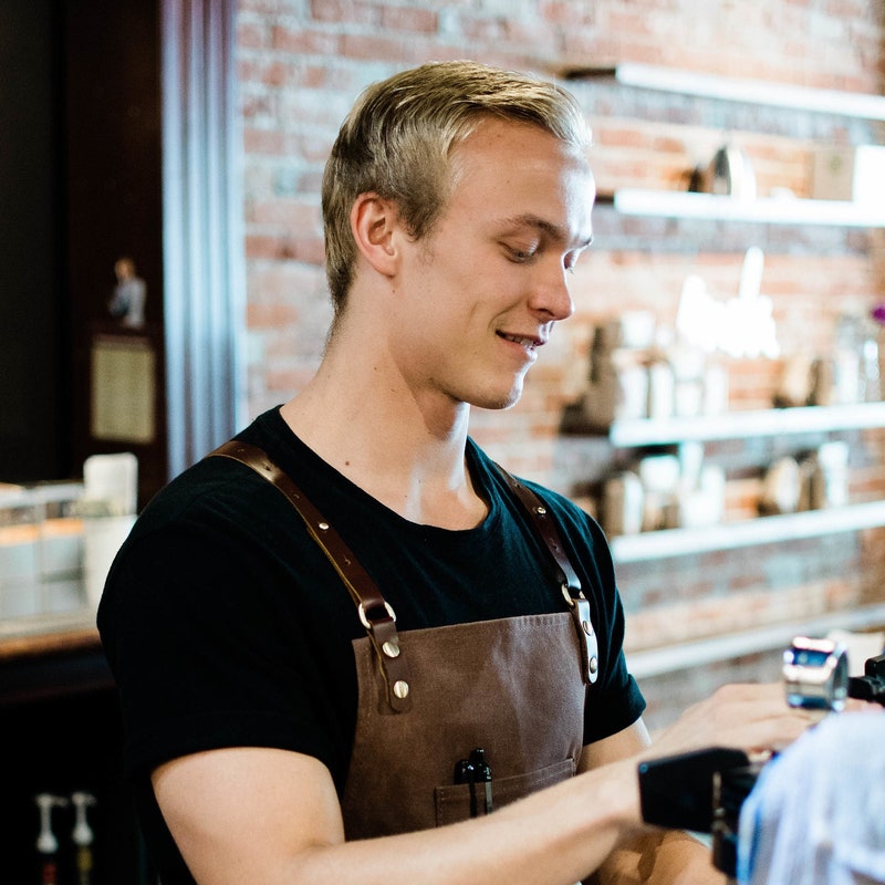 Barista Apron - Etsy