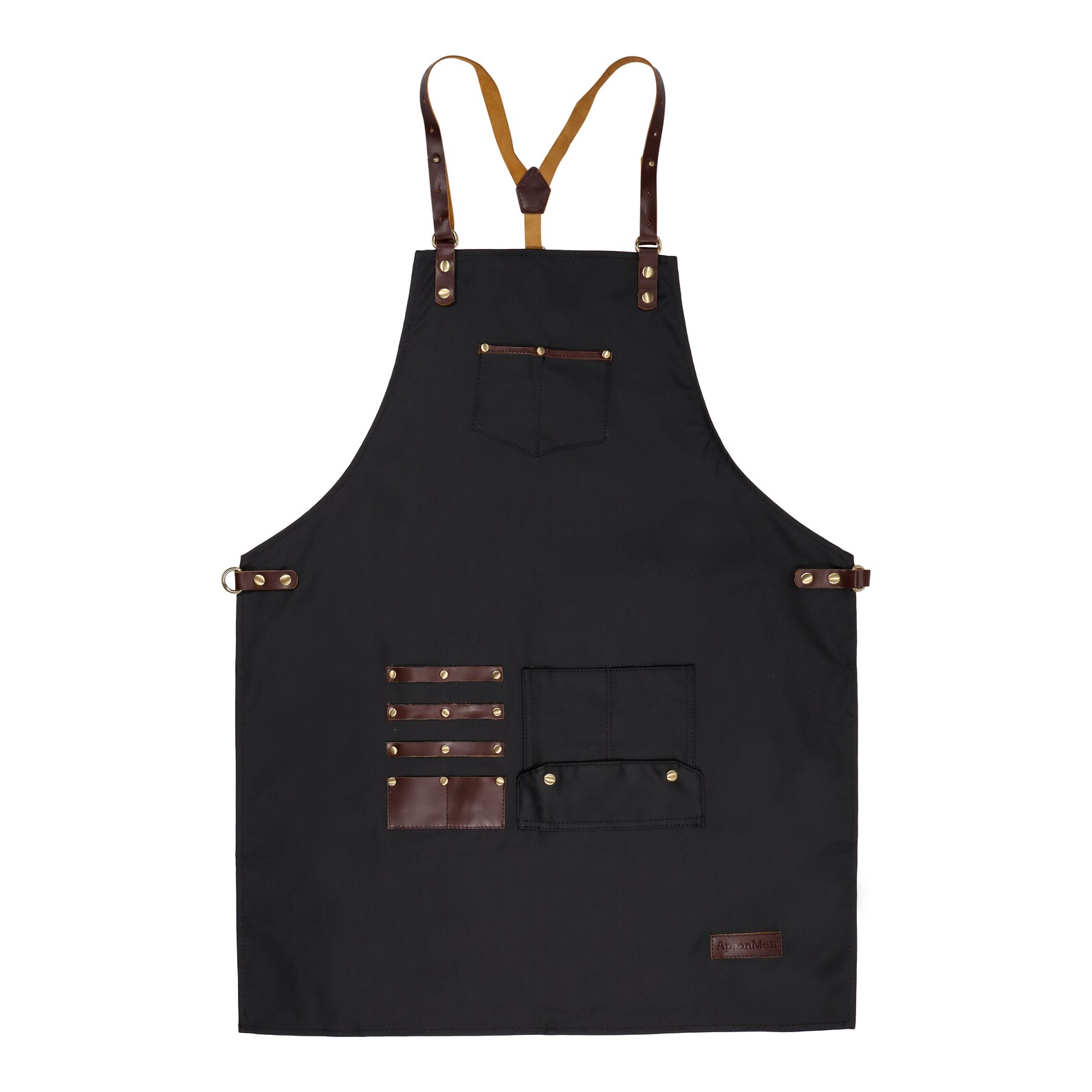 Professional Barber Apron / Waterproof PUL Fabric Repels Liquids ...