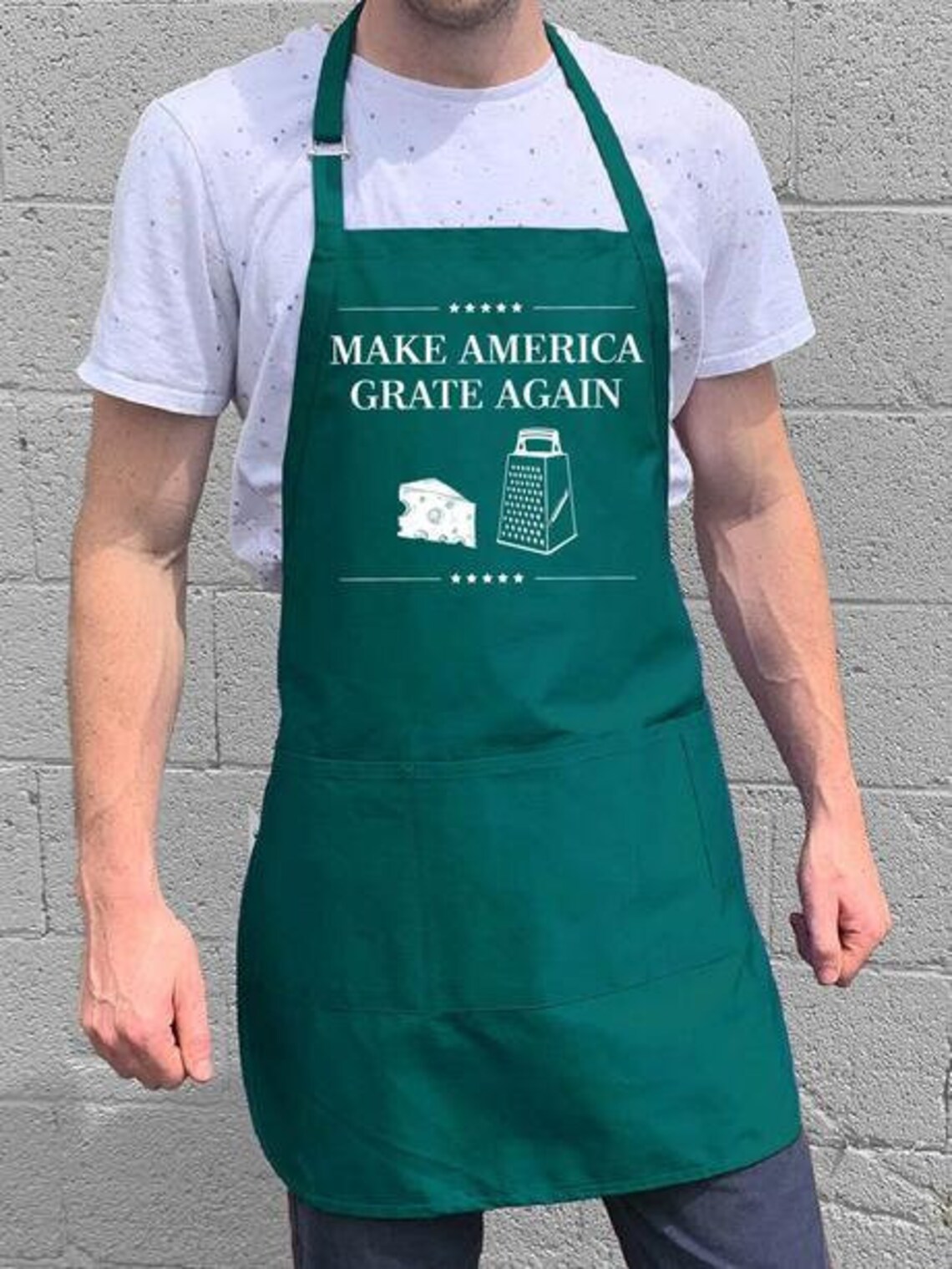 Make America Grate Again Apron / Donald Trump Parody Slogan / Large 1 ...