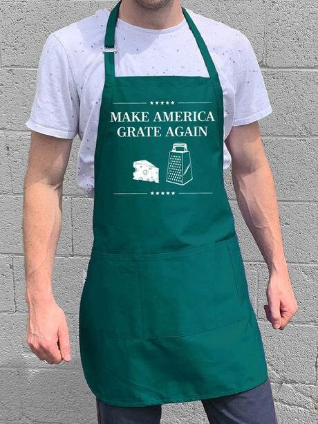Make America Grate Again Apron / Donald Trump Parody Slogan / Large 1 ...
