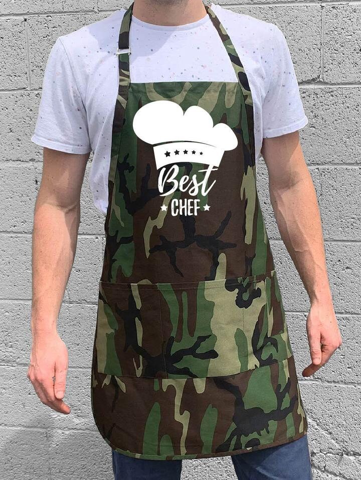 Best Chef Apron / BBQ & Kitchen Gift for Men Dad or Grandpa / | Etsy