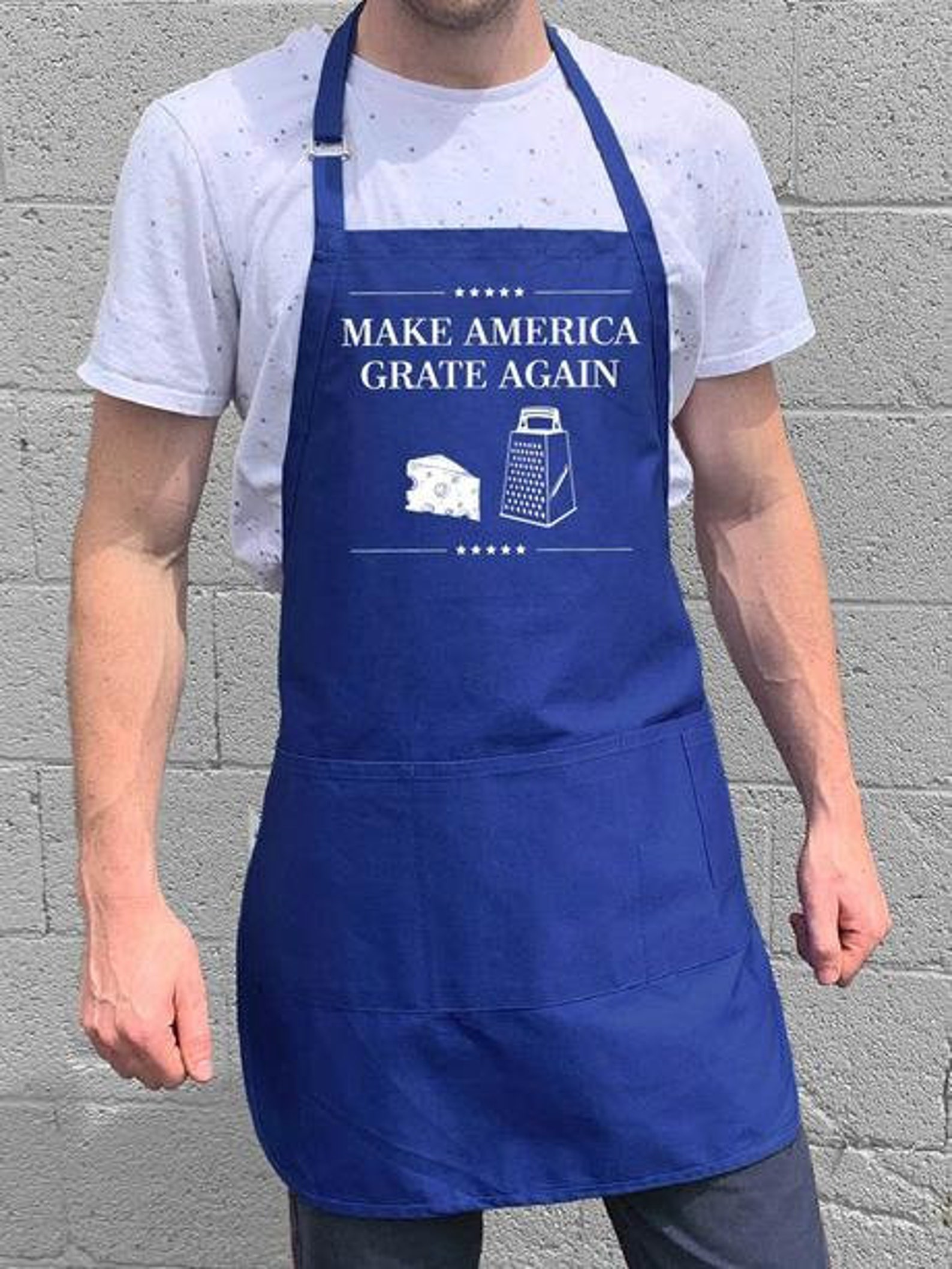 Make America Grate Again Apron / Donald Trump Parody Slogan / Large 1 ...