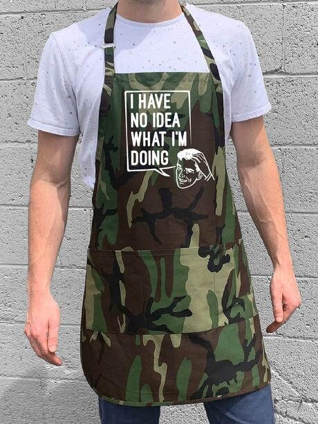 I Have No Idea What I'm Doing Apron / Funny Meme BBQ | Etsy