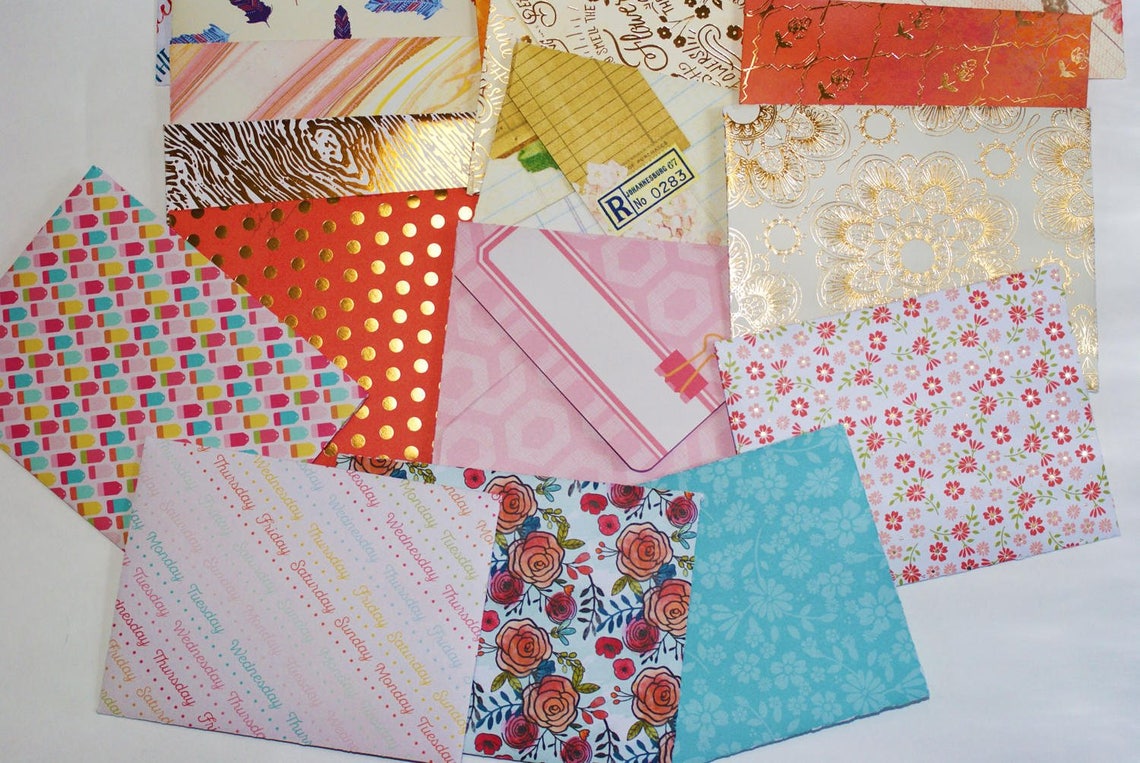 Pen Pal Envelopes, Snail Mail Envelopes, Hand Made Envelopes ...