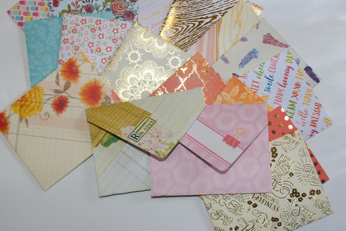 Pen Pal Envelopes, Snail Mail Envelopes, Hand Made Envelopes ...