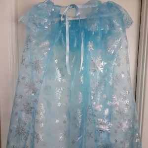 Frozen Elsa Snowflake Cape - Etsy