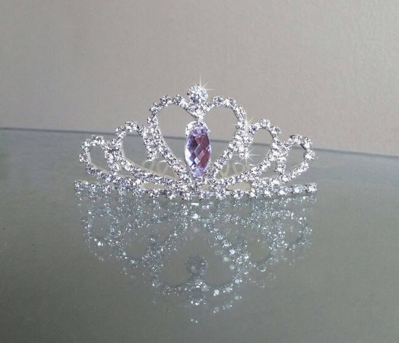 Small Rhinestone Princess Tiara | Etsy