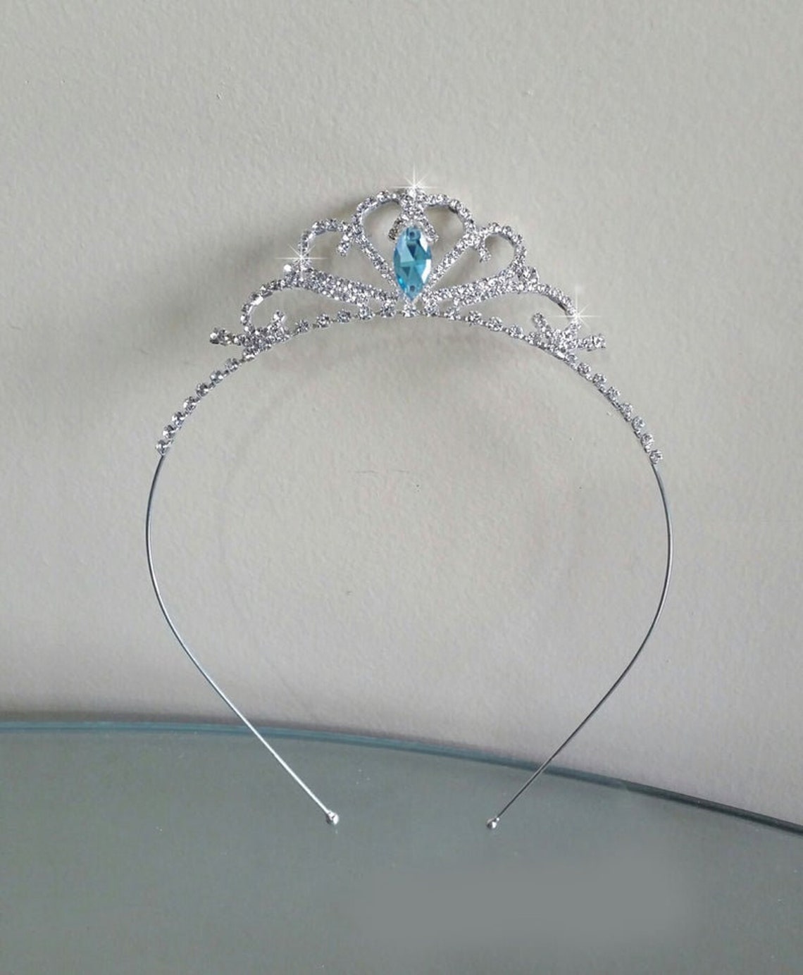 Frozen Elsa Rhinestone Headband Elsa Tiara Cinderella Crown | Etsy