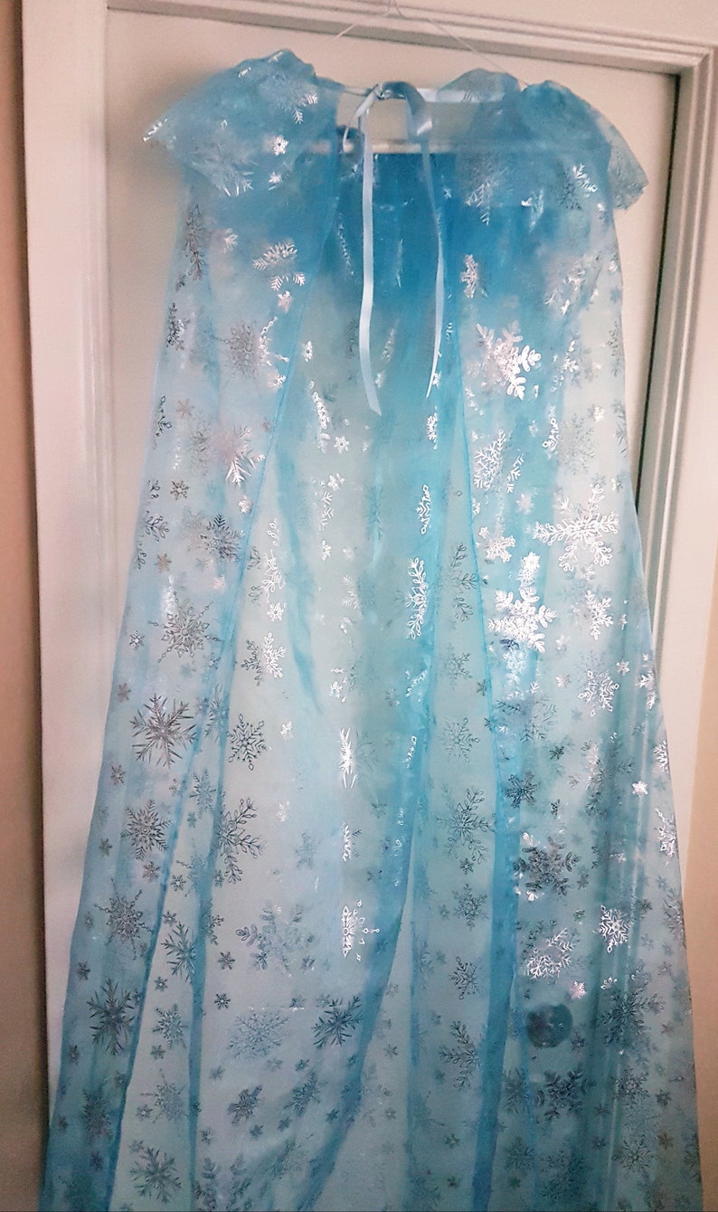 Frozen Elsa Snowflake Cape - Etsy