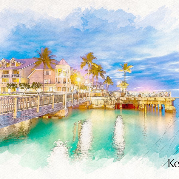 Key West Beach - Etsy