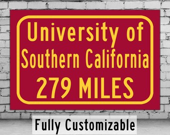 Usc Trojans Sign - Etsy
