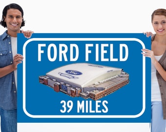 Detroit Lions Sign - Etsy