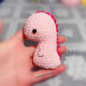 Crochet Dinosaurs Plush Keychain Crochet Amigurumi/baby | Etsy