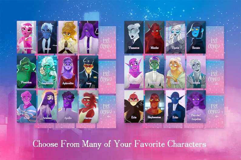 Lore Olympus Inspired: Guess Who? | Digital Download PDF - Etsy
