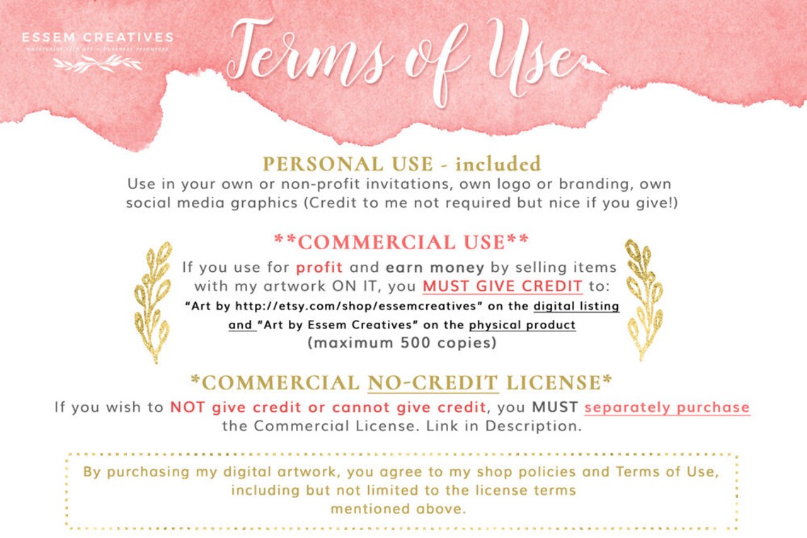 Black and Gold Watercolor Splash Clipart Paint Splatter - Etsy