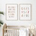 Buy Neutral Alphabet and Numbers Print, Boho Alphabet Poster, PRINTABLE ...