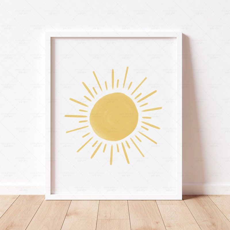 Sun Poster - Etsy