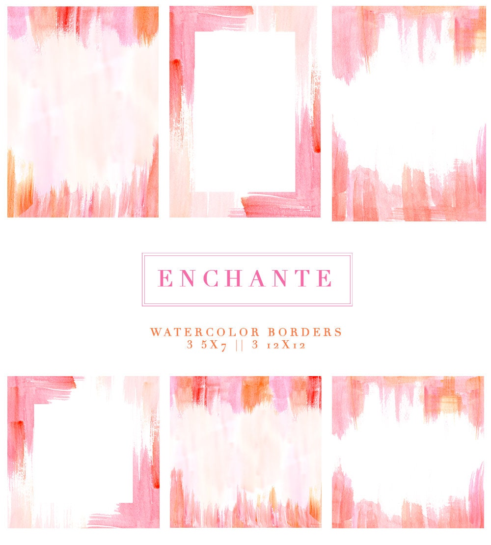 Pink Watercolor Paint Strokes Clipart, Splash Clipart, Splatter ...