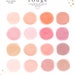 Pink Watercolor Circles Clipart, Instagram Story Highlight, Digital ...