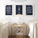 Solar System Alphabet Poster Navy Space Alphabet Print - Etsy