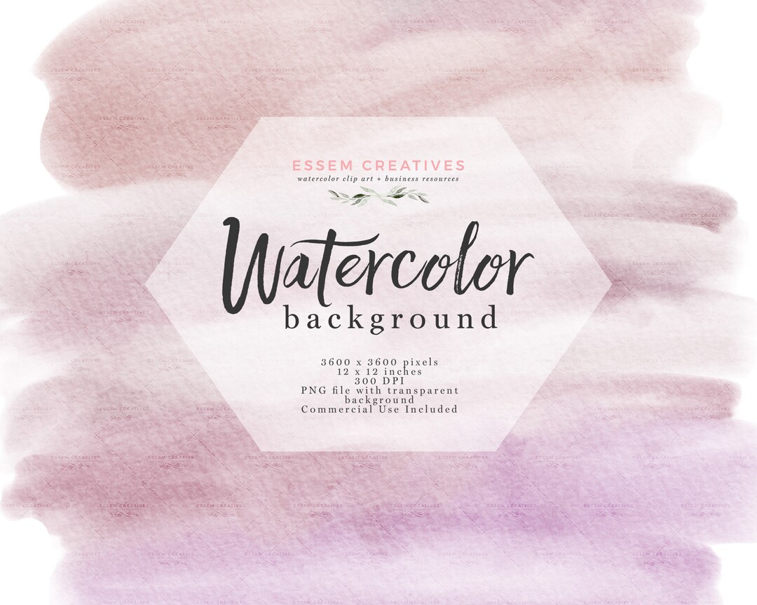 Watercolor Texture Clipart, Dusty Lilac Lavender Purple Wine Watercolor ...