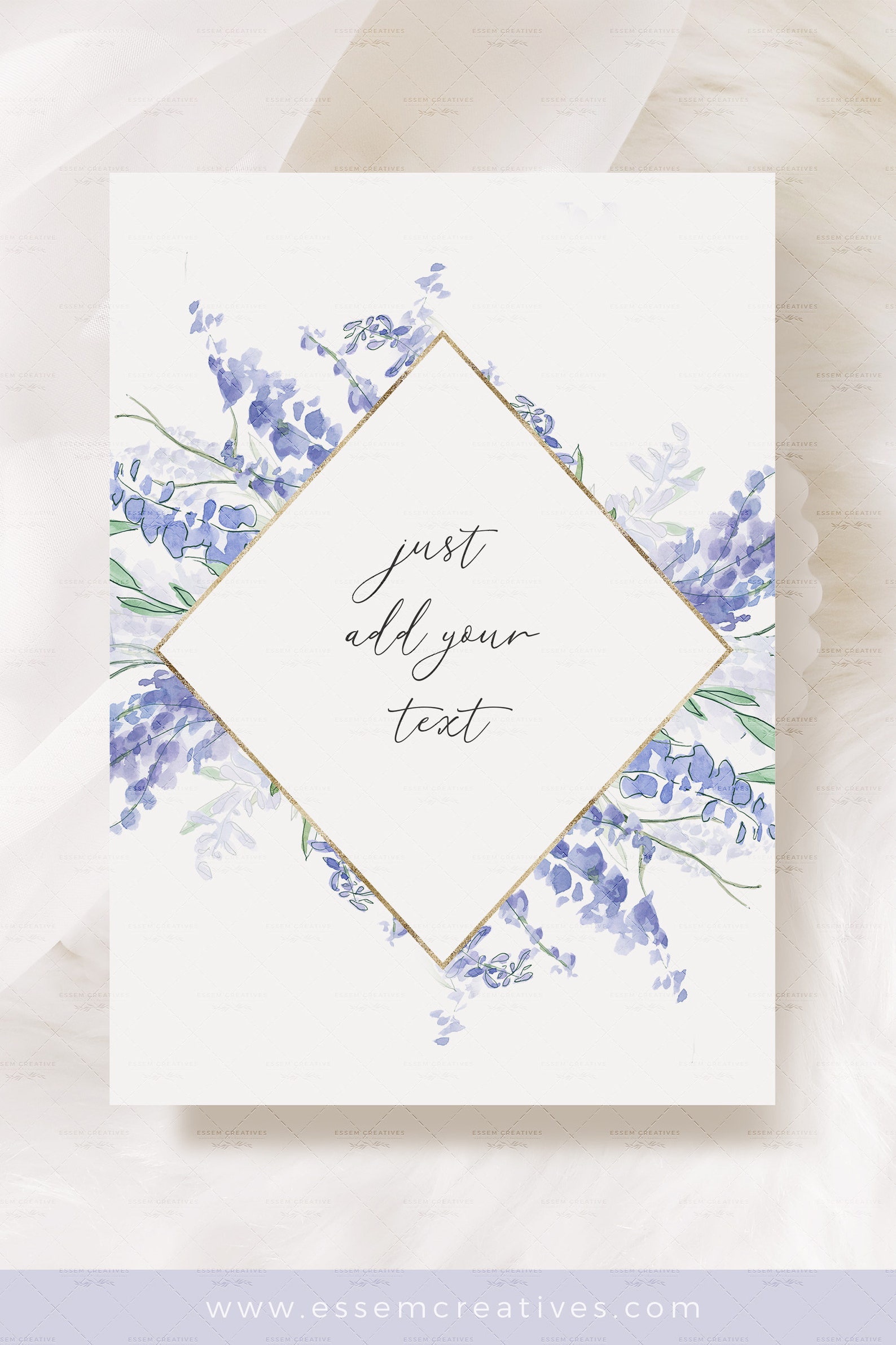 Regency Wisteria Floral Clipart Watercolor Wreath Clipart - Etsy