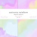 Unicorn Rainbow Digital Paper Pack Set of 8 12x12 Inches - Etsy