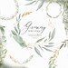 Eucalyptus Wreath Clipart, Watercolor Olive Laurel Wreath Branch Leaves ...