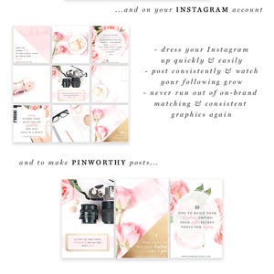 Pink Gold Black Stock Photos, Feminine Blog Header, Styled Stock ...