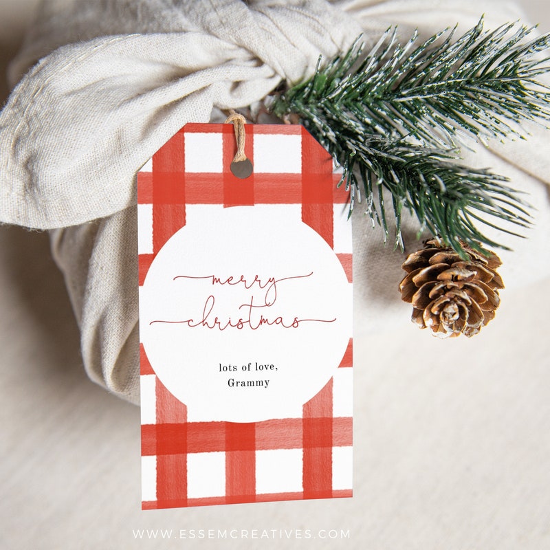 Red Gift Tags - 60+ Gift Ideas for 2025