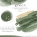 Green Watercolor Clipart Texture Shape Splash, Olive Dark Green ...