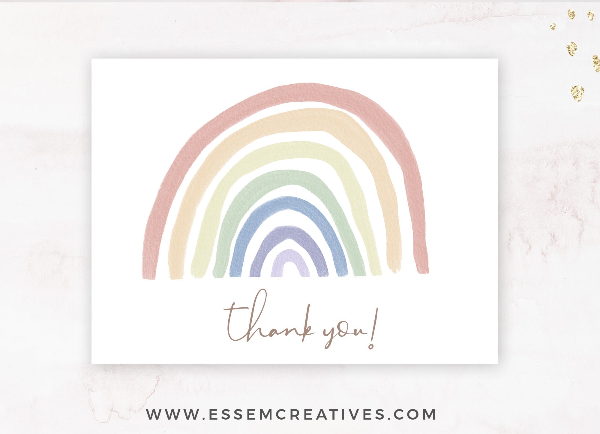 Watercolor Rainbow Clipart Circles Clipart Digital Planner | Etsy