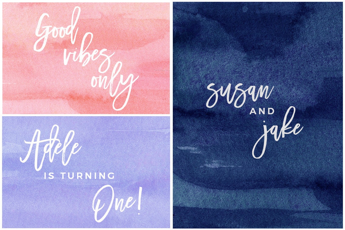 Navy Blue Watercolor Background Navy Watercolour Clipart - Etsy