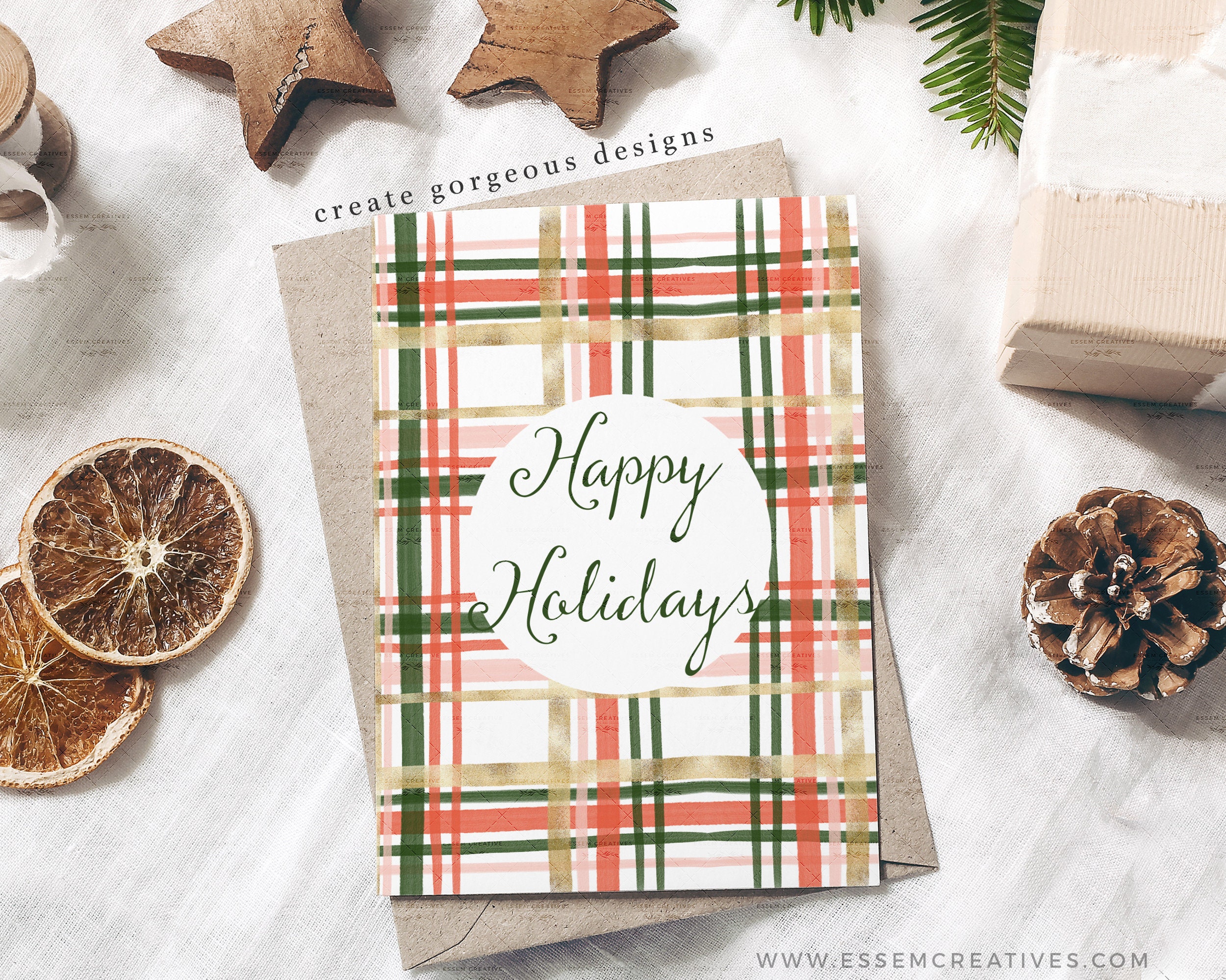 Christmas Plaid Pattern Digital Paper Seamless Repeat | Etsy