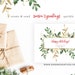 Christmas Wreath Clipart, Holly Jolly Clip Art, Watercolor Winter ...