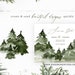 Watercolor Forest Clipart, in the Woods Clip Art, Conifers Pine Trees ...