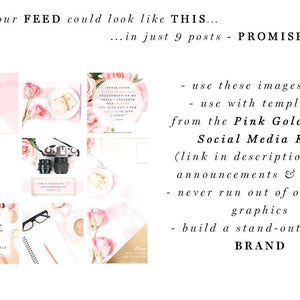 Pink Gold Black Stock Photos, Feminine Blog Header, Styled Stock ...