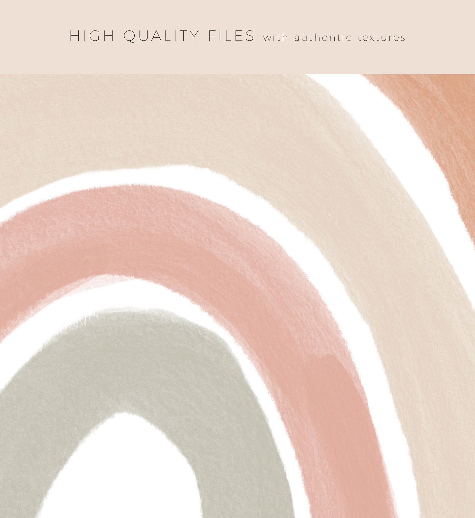 Neutral Rainbow Print, Boho Nursery Decor, PRINTABLE Rainbow Poster ...