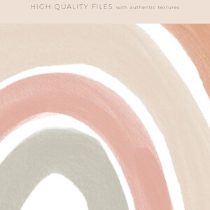 Neutral Rainbow Print, Boho Nursery Decor, PRINTABLE Rainbow Poster ...