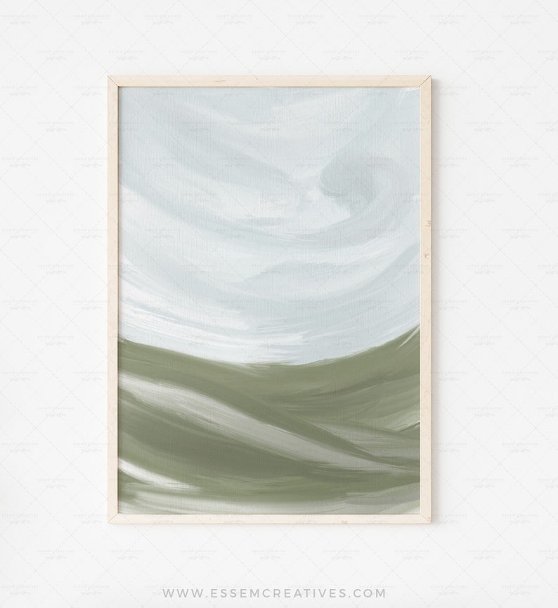 Abstract Landscape Print Nature Prints Abstract Print Wall - Etsy