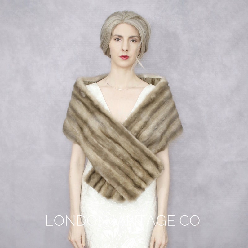 Vintage Mink Stole - Etsy
