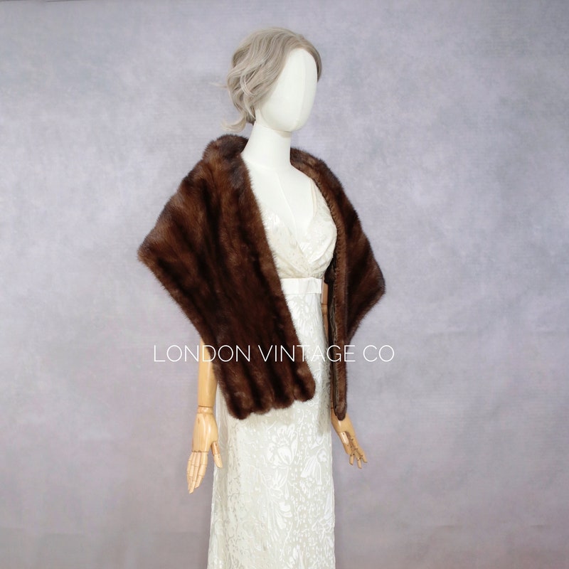 Vintage Mink Stole - Etsy