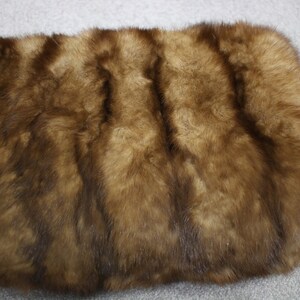 1940s-1950s sable fur muff Real fur muff/fur hand warmer/fur | Etsy