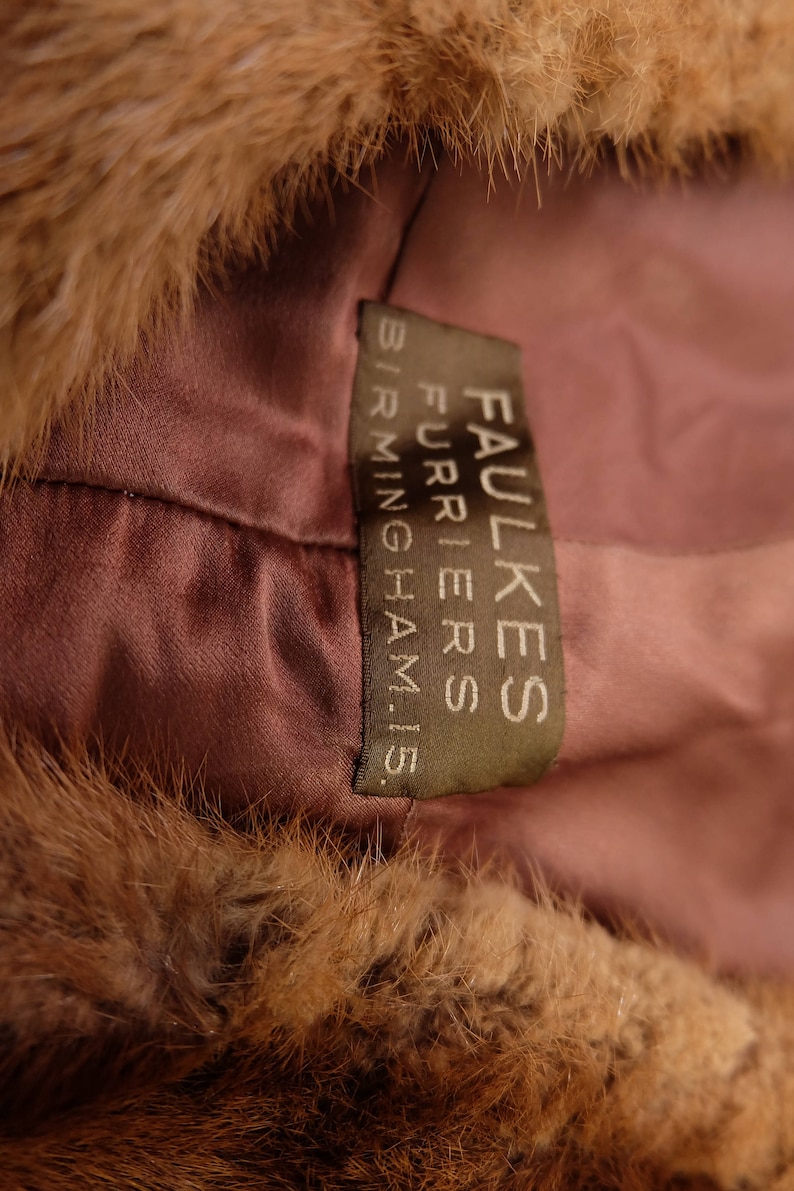 1940s-1950s Mink Fur Stole vintage Mink Fur/real Fur/mink Fur - Etsy